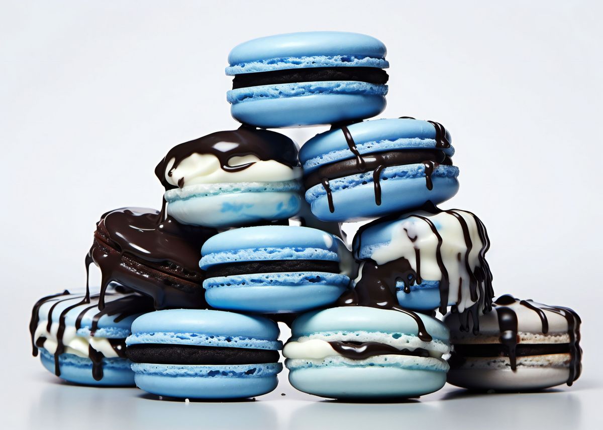 'macaroons Aesthetic' Poster, picture, metal print, paint by ichimdp ...