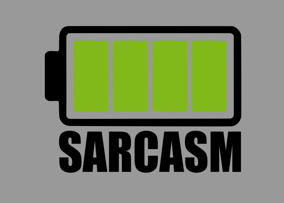 'Sarcasm' Poster, picture, metal print, paint by Melonseta | Displate