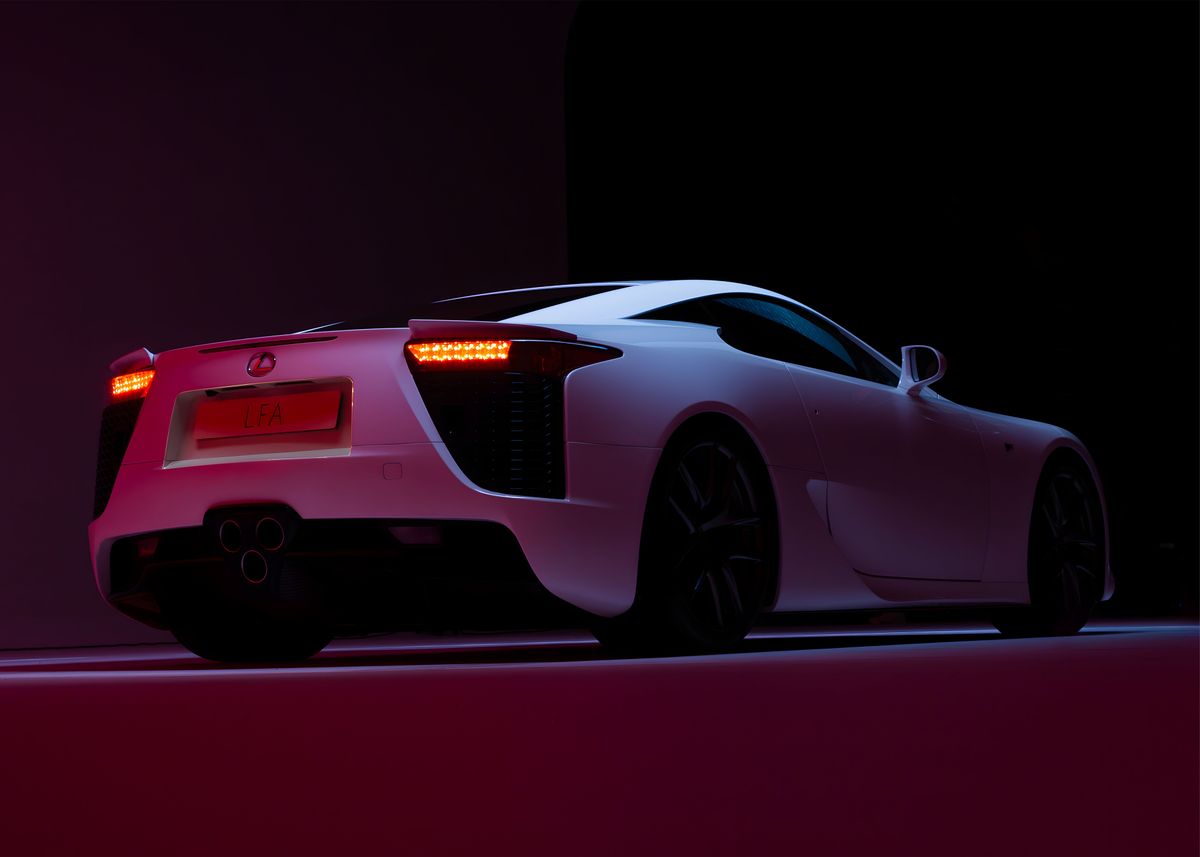 '2010 Lexus LFA' Poster, picture, metal print, paint by Nex Project ...