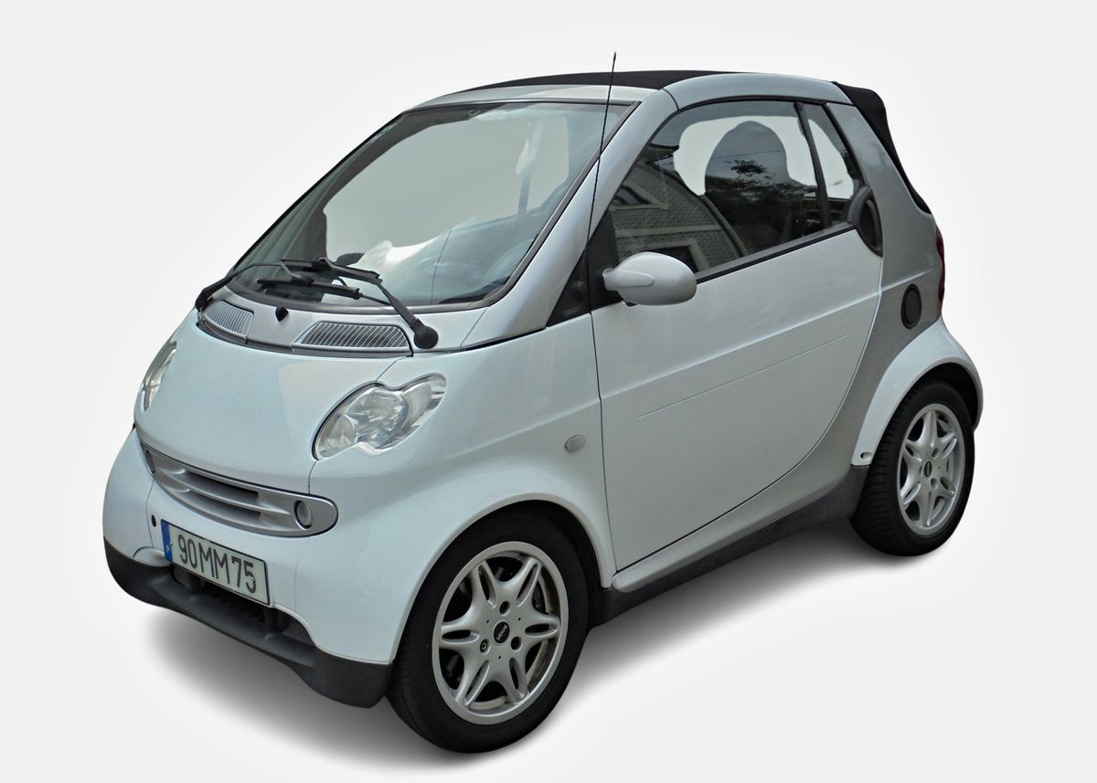 'Smart For Two' Poster, picture, metal print, paint by insideportugal ...