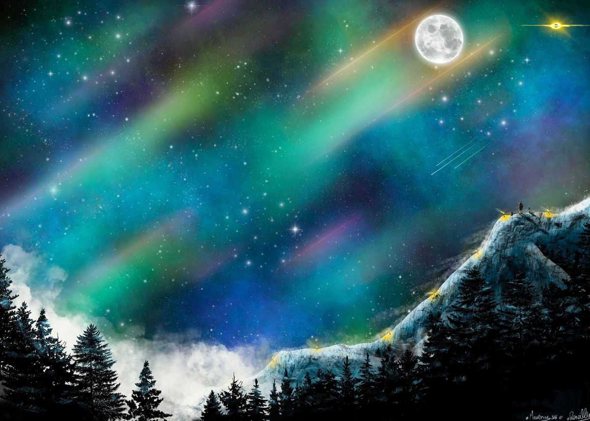 'Grief' Poster, picture, metal print, paint by Remaille Art | Displate