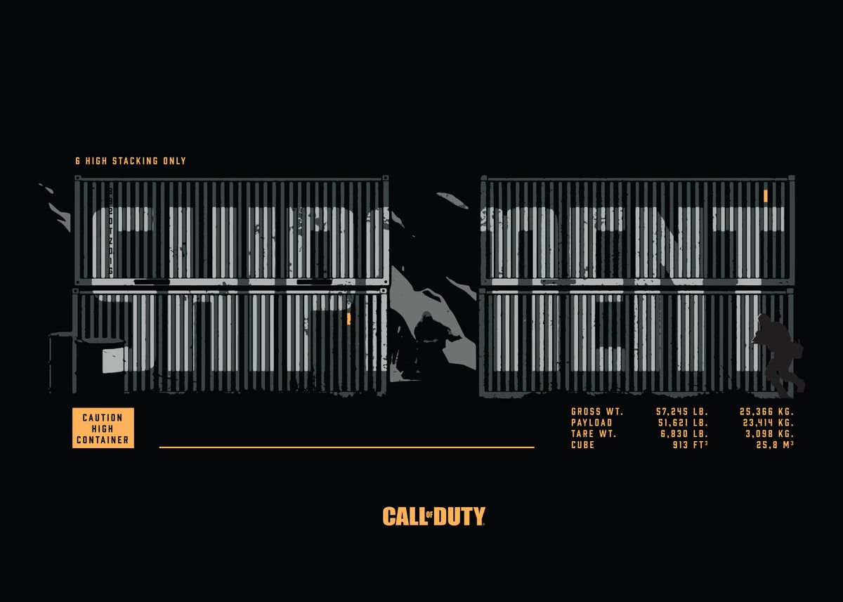 'Shipment 1' Poster, picture, metal print, paint by Call of Duty | Displate