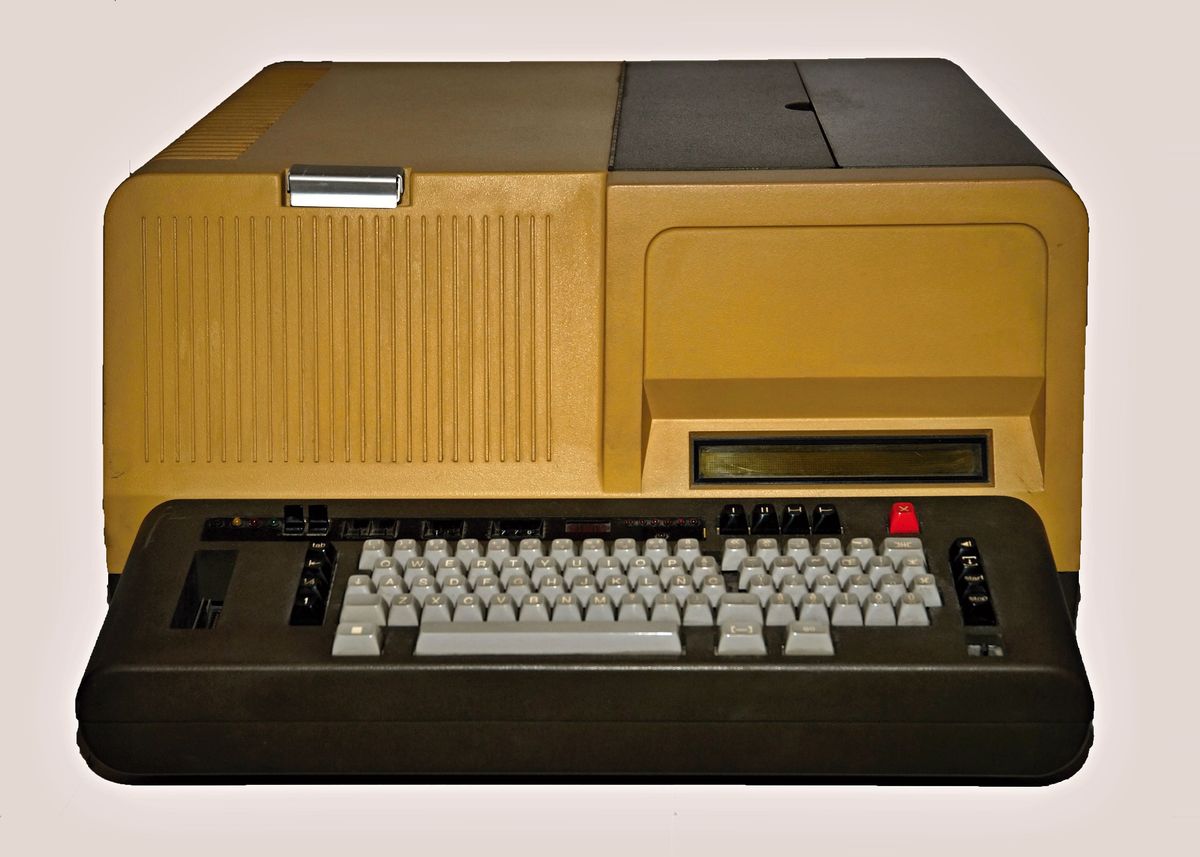 'Historic Computer' Poster, picture, metal print, paint by ...