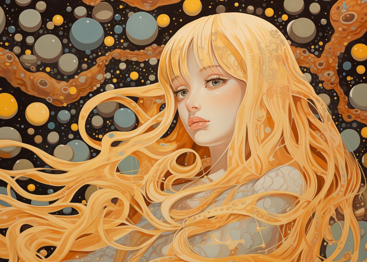 'Deep Ocean Beauty' Poster, picture, metal print, paint by Akaiji ...