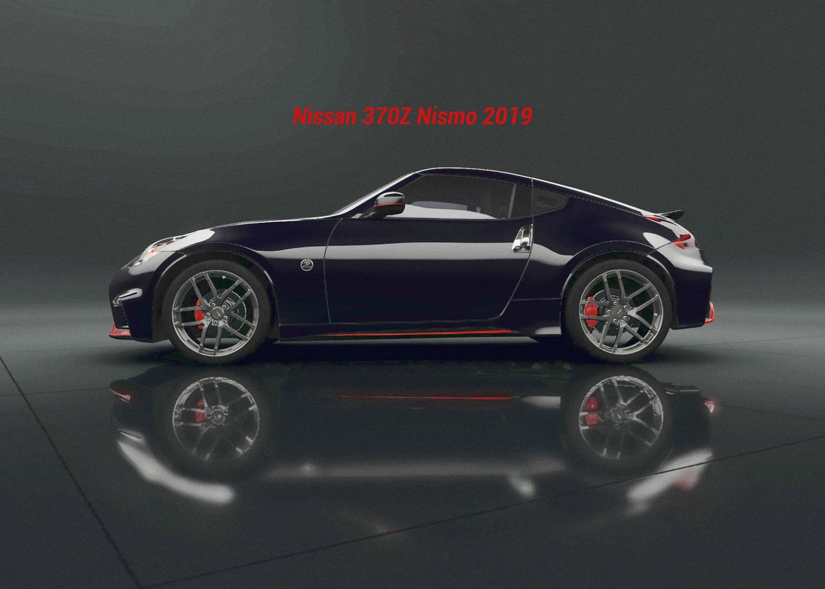 'Nissan 370Z Nismo 2019' Poster, picture, metal print, paint by One ...