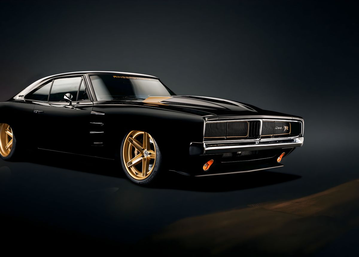 'Dodge Charger ' Poster, picture, metal print, paint by Horror Cars ...