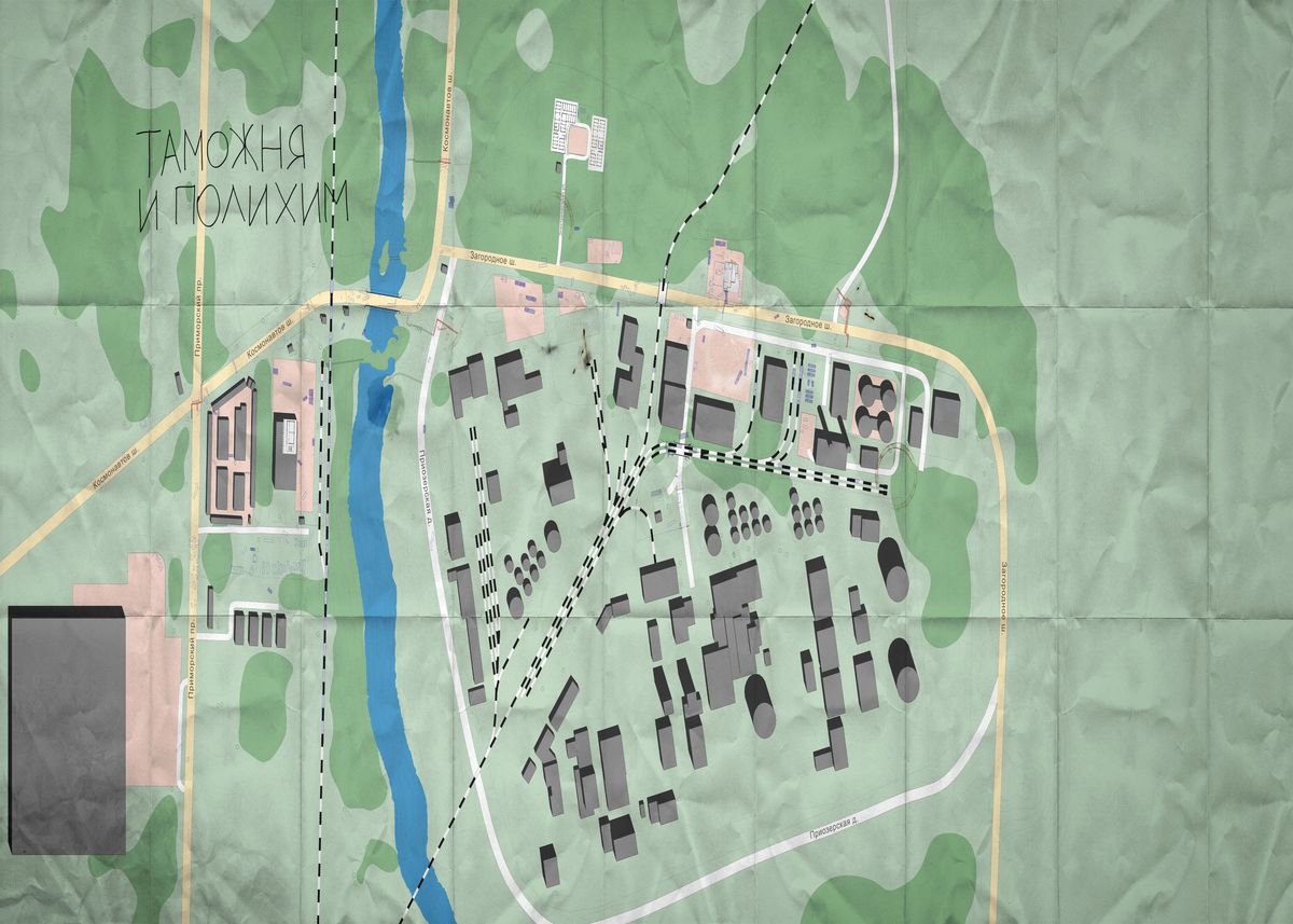 'Custom Map' Poster, picture, metal print, paint by TDX Studio | Displate