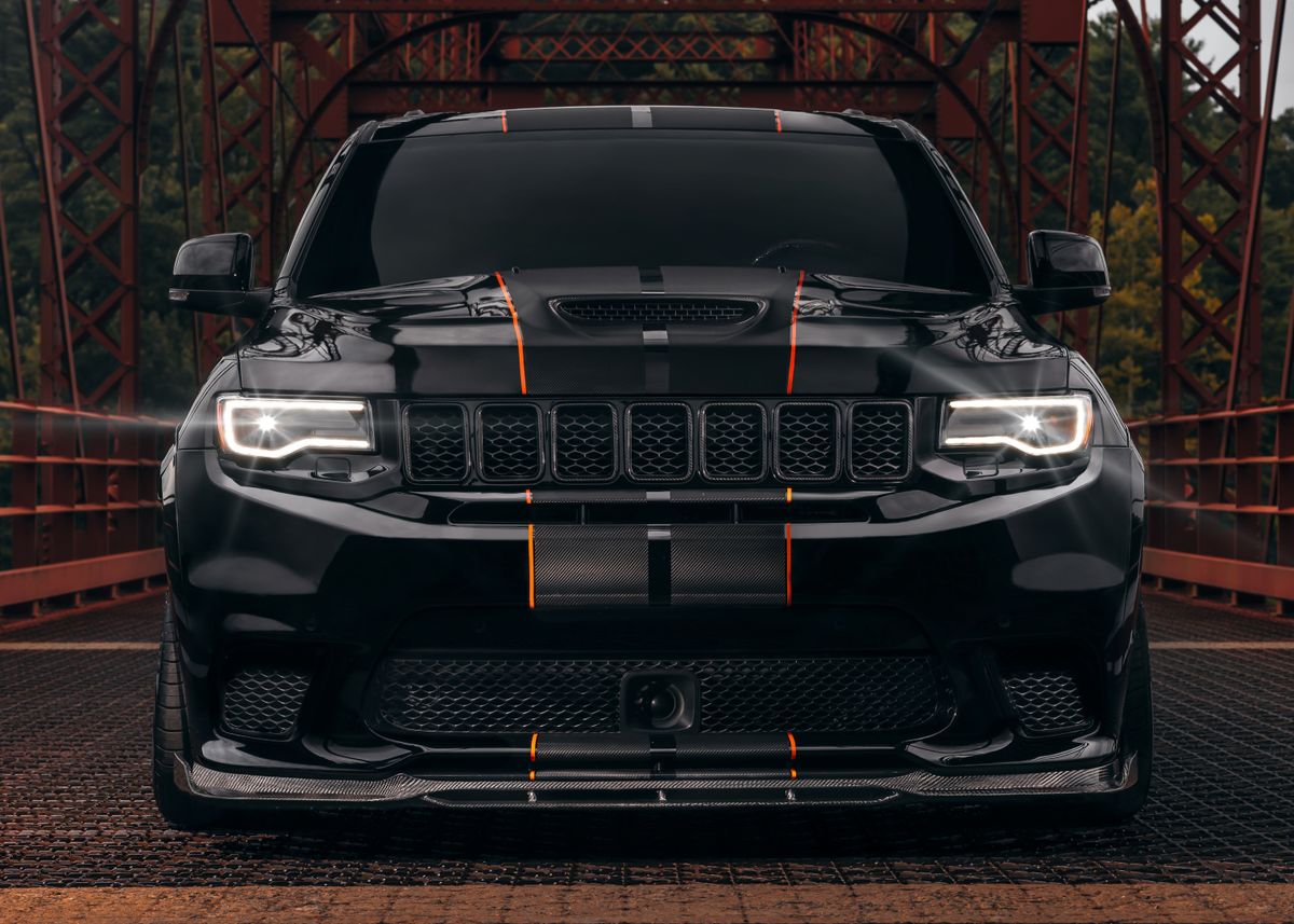 'Jeep Trackhawk ' Poster, picture, metal print, paint by Erikk act ...