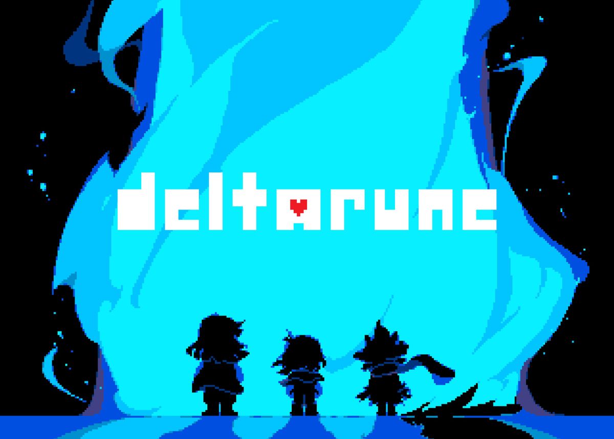 'Deltarune' Poster, picture, metal print, paint by KMS | Displate