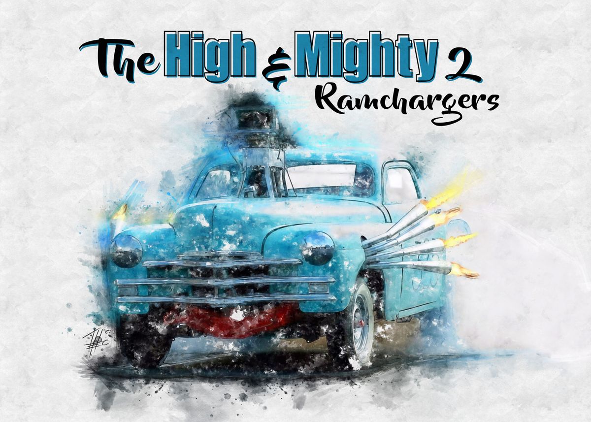 'The High and Mighty 2' Poster, picture, metal print, paint by Theo ...