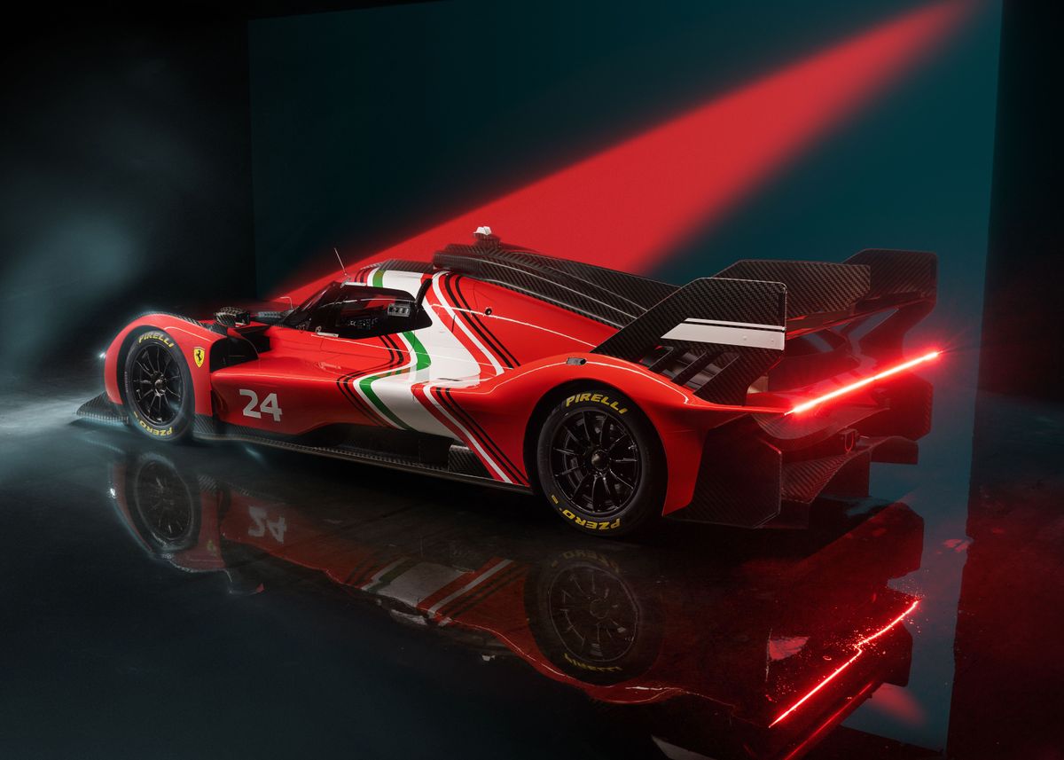 'Ferrari 499p modificata' Poster, picture, metal print, paint by Auto ...