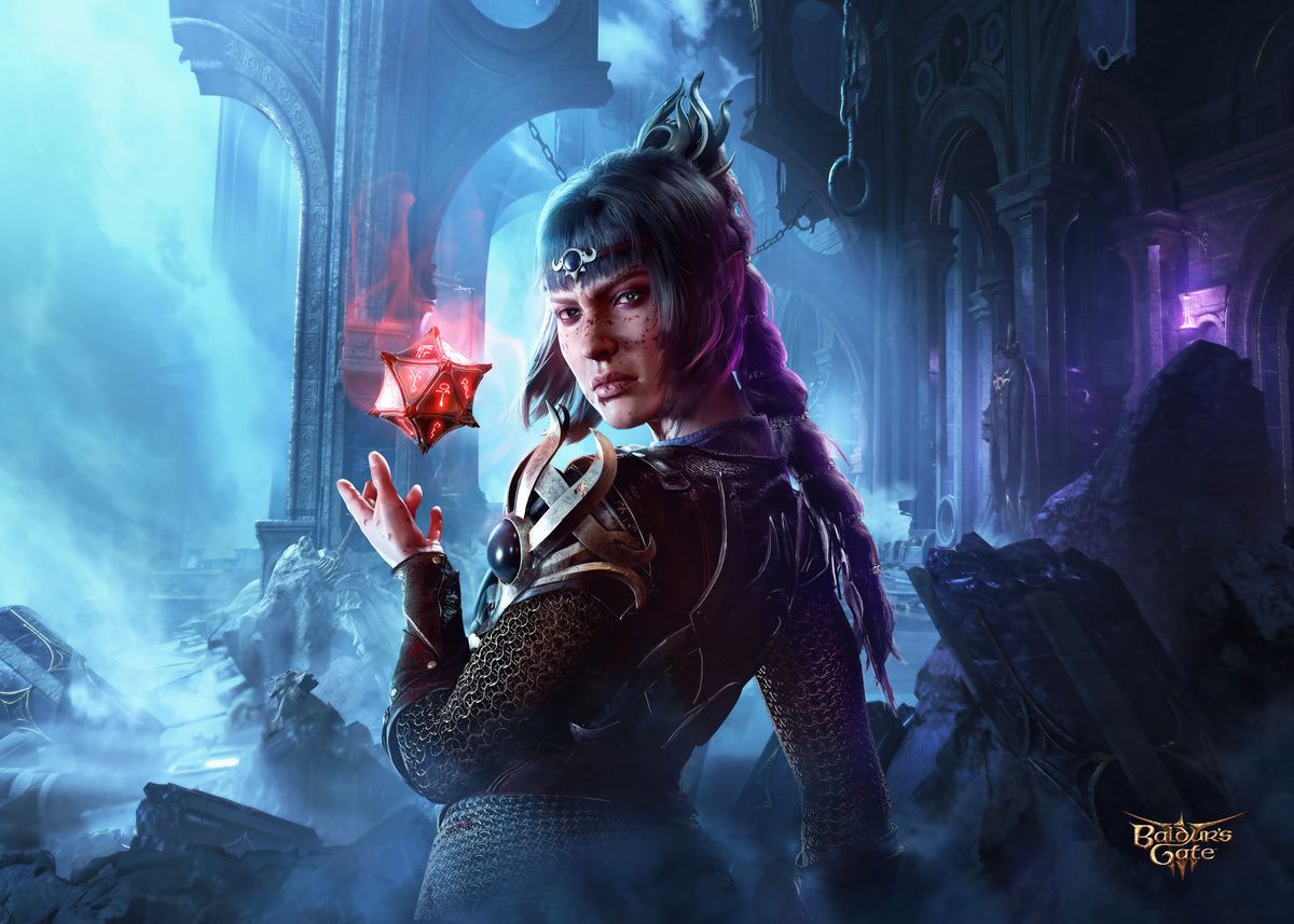 'Shadowheart' Poster, picture, metal print, paint by Dungeons and ...