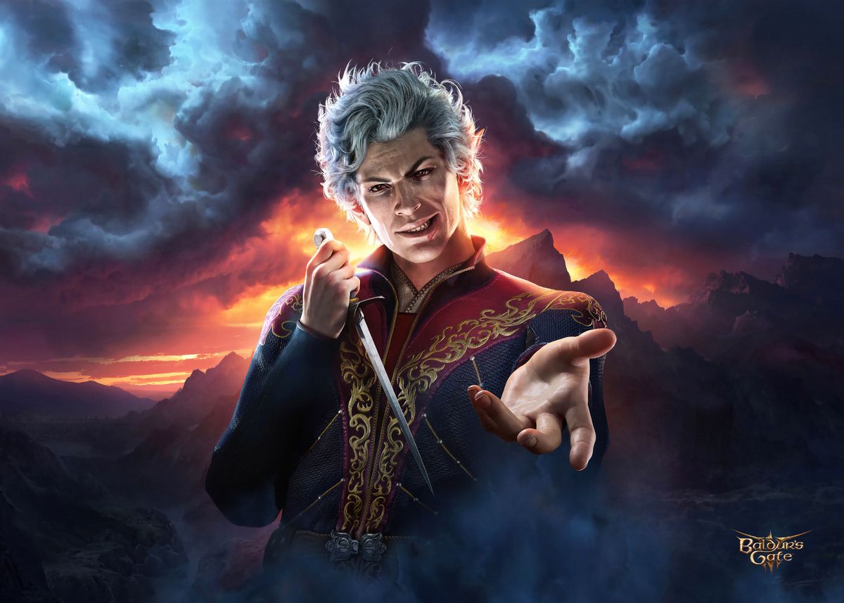 'Astarion' Poster, picture, metal print, paint by Dungeons and Dragons ...