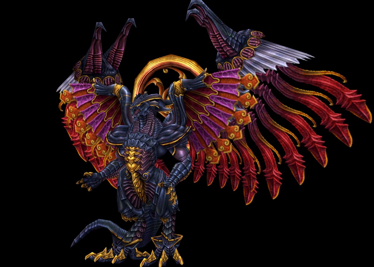 'Bahamut ' Poster, picture, metal print, paint by Olla lala | Displate