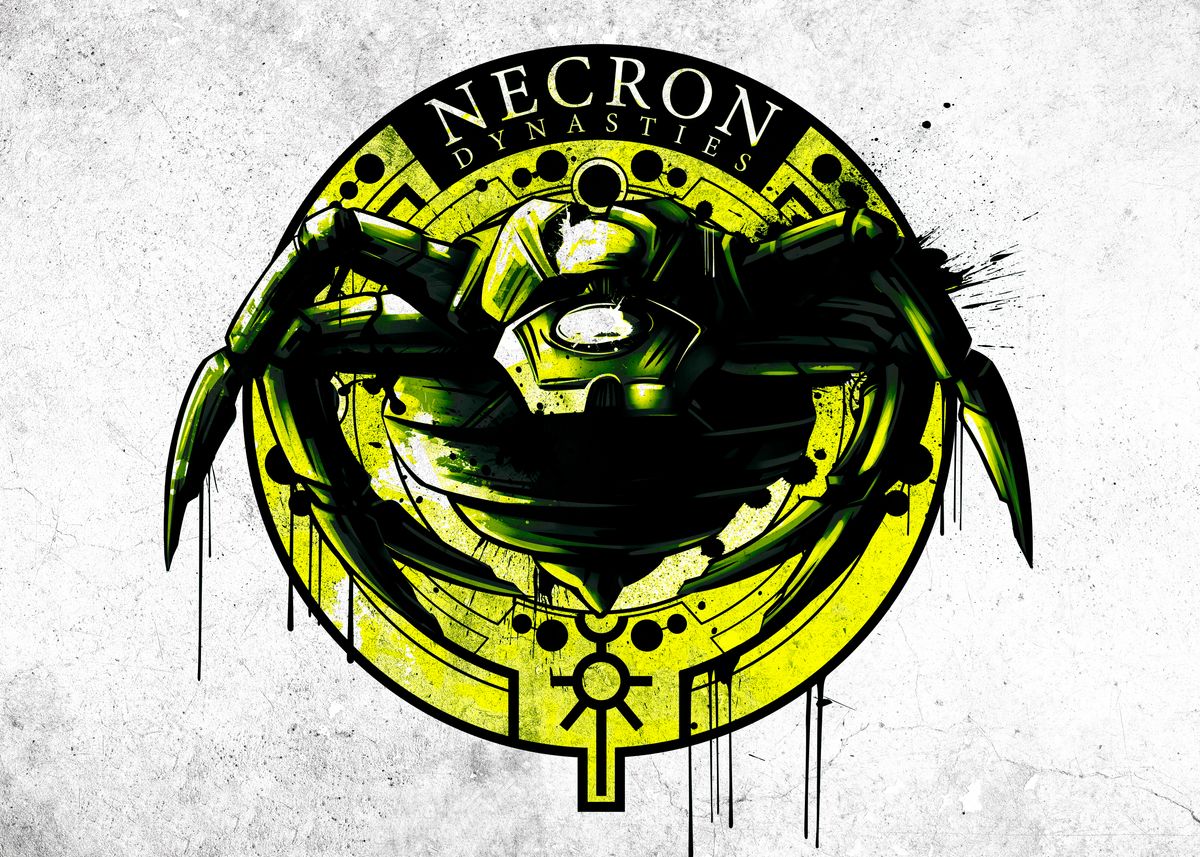 'Necron Icon' Poster, picture, metal print, paint by Warhammer | Displate