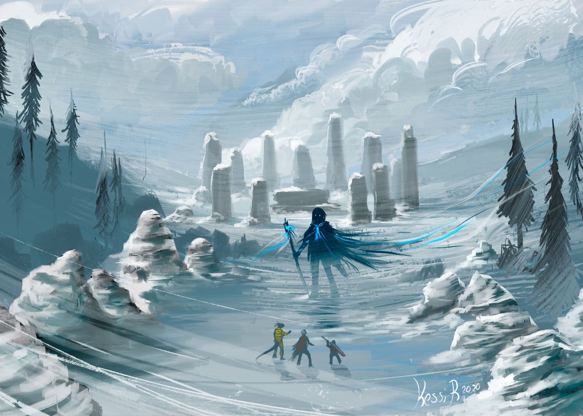 'Northwind' Poster, picture, metal print, paint by Blighthouse Studio ...