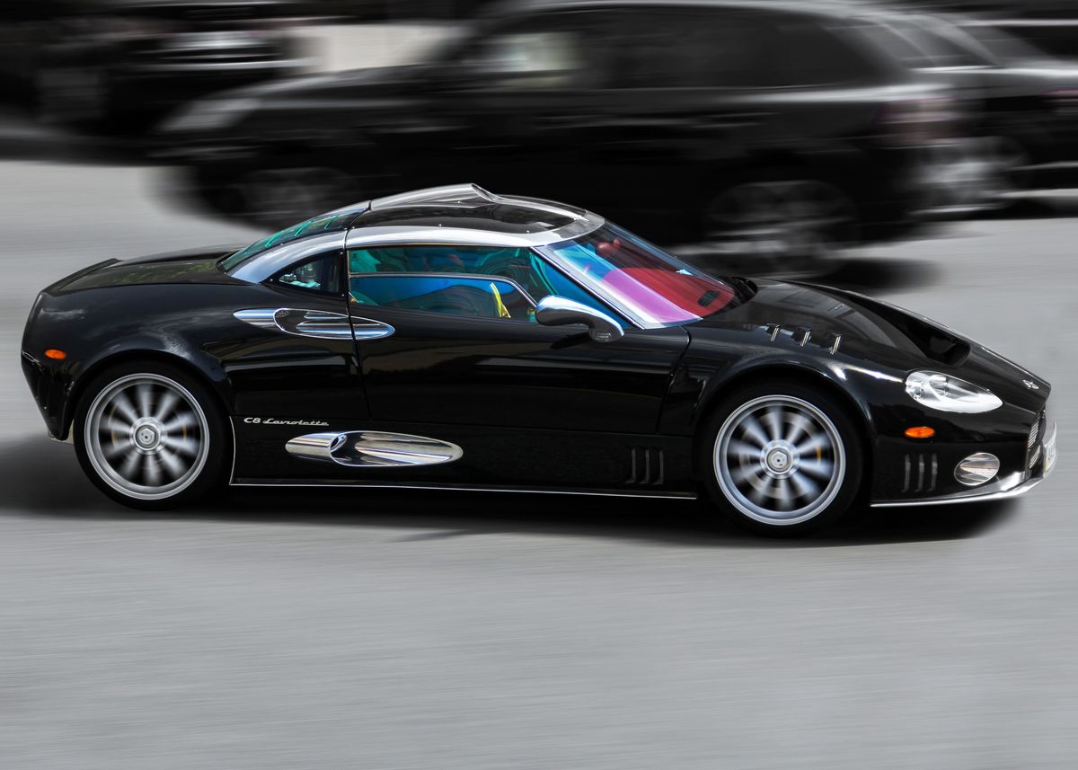 'Spyker car' Poster, picture, metal print, paint by Roman Stasiuk ...