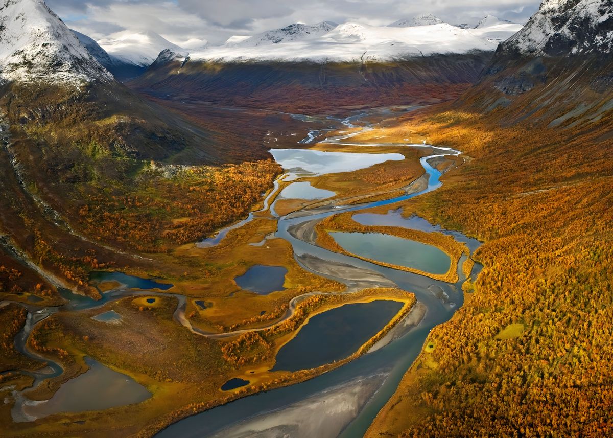 'Rapa Valley' Poster, picture, metal print, paint by Desira art | Displate