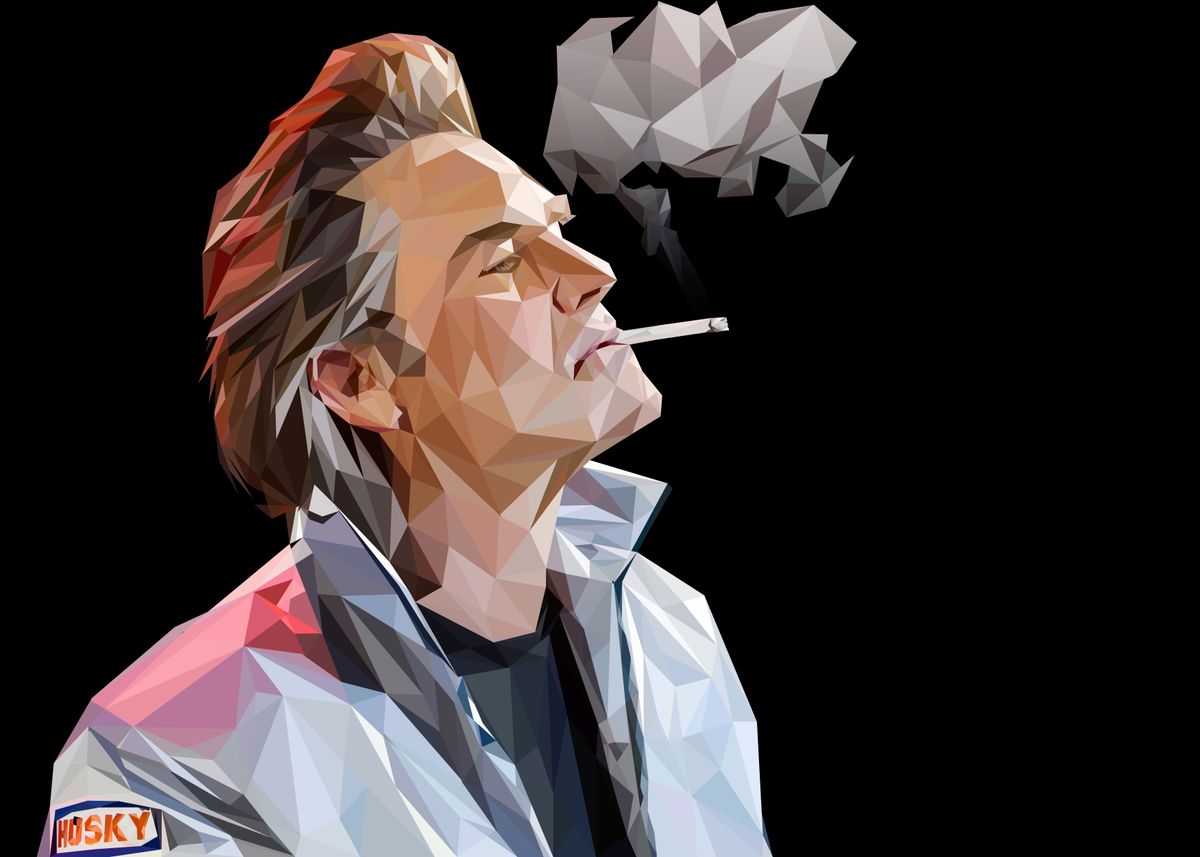 'death proof stuntman mike' Poster, picture, metal print, paint by ...