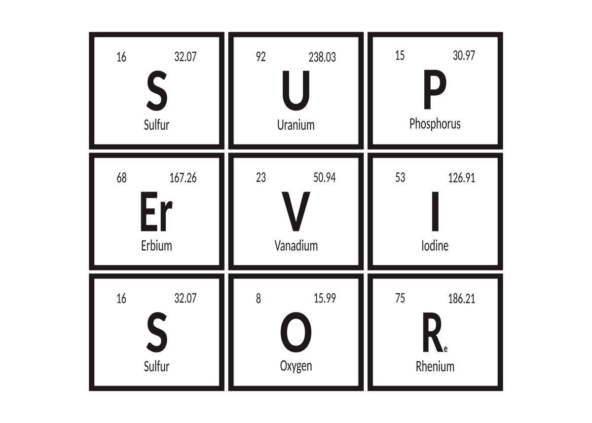 'Supervisor' Poster, picture, metal print, paint by Maozva | Displate