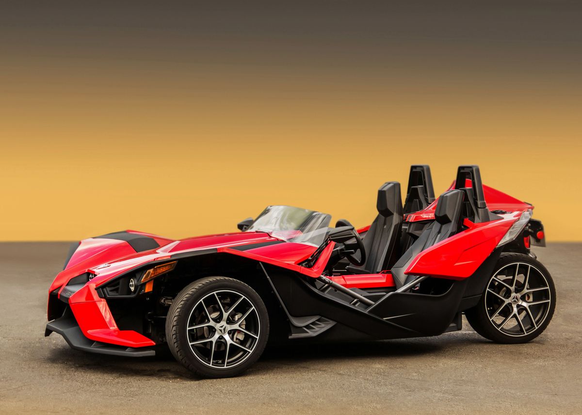 'Polaris Slingshot' Poster, picture, metal print, paint by Roman ...