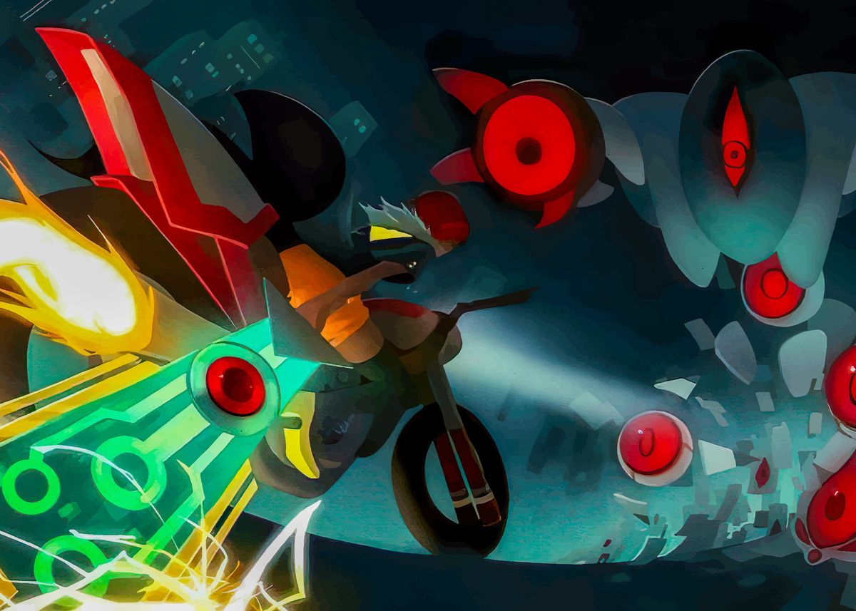 'Transistor' Poster, picture, metal print, paint by V Styler | Displate