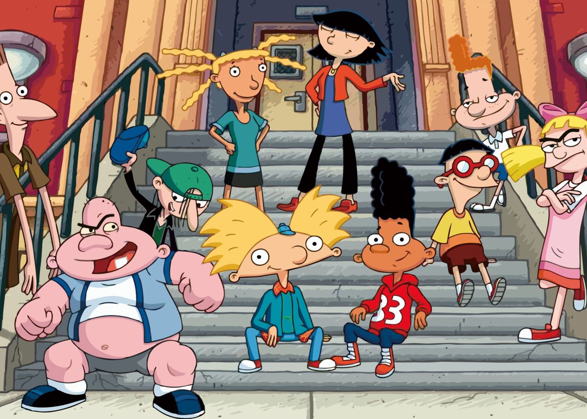 'Hey Arnold' Poster, picture, metal print, paint by ART1999 | Displate