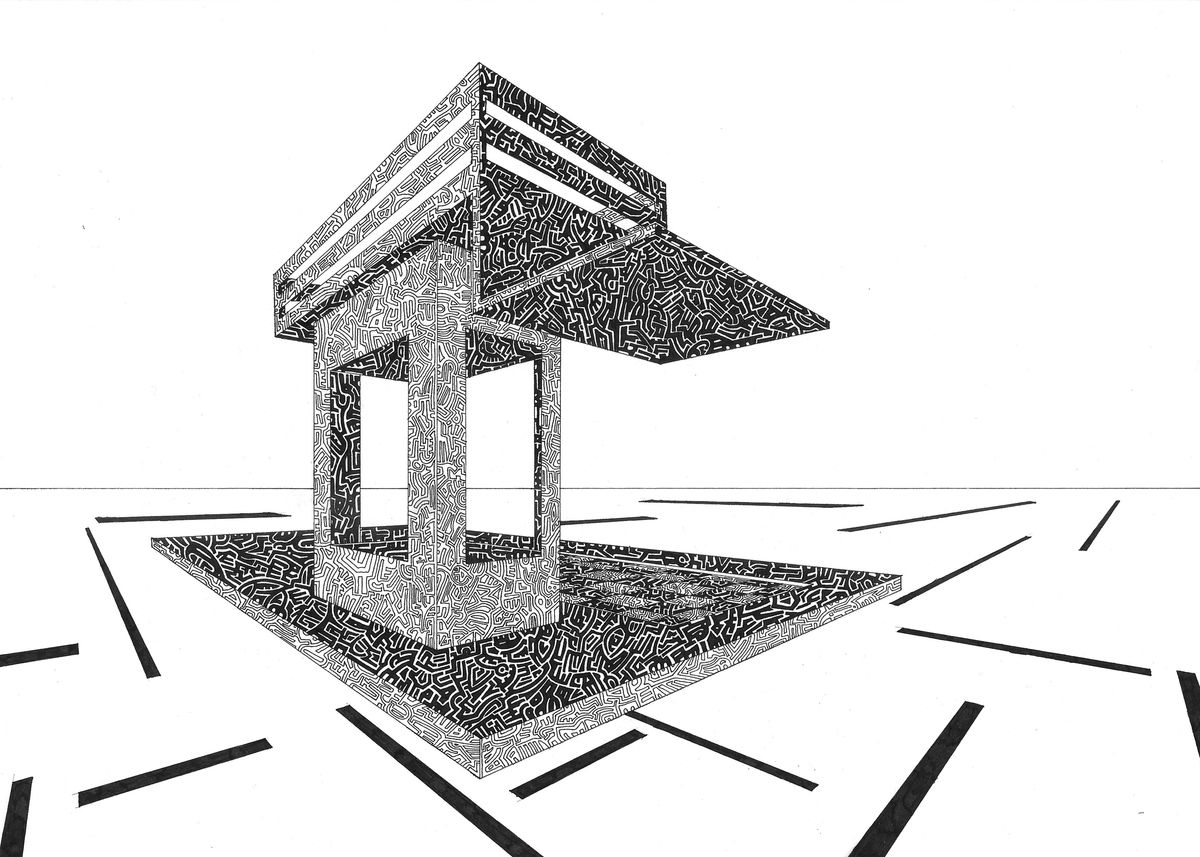'Perspective' Poster, picture, metal print, paint by guillaume hess ...