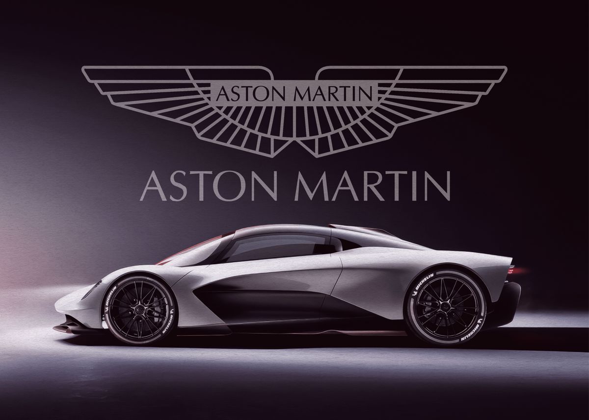 'Aston Martin Vanquish ' Poster, picture, metal print, paint by Lee ...
