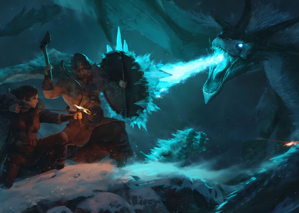 'Vector Valheim' Poster, picture, metal print, paint by New Generation ...