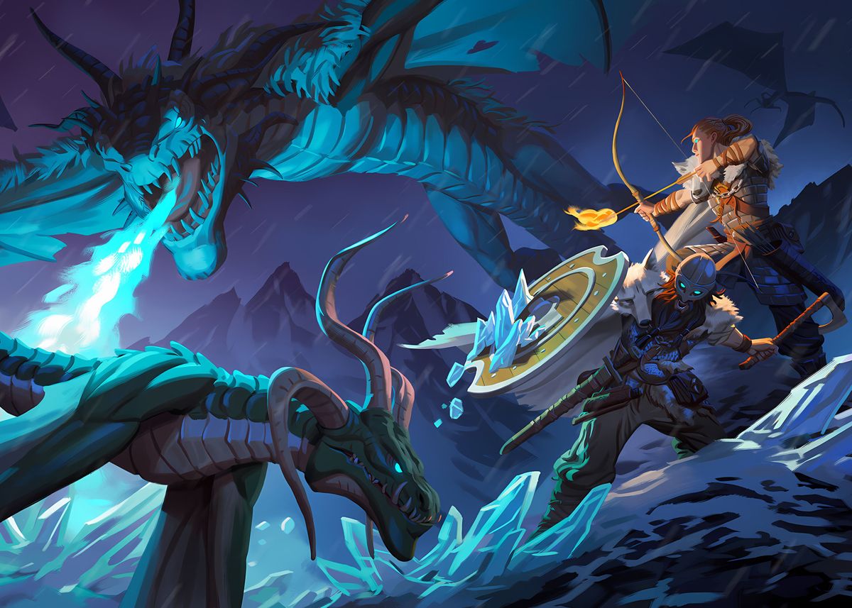 'Vector Valheim' Poster, picture, metal print, paint by New Generation ...