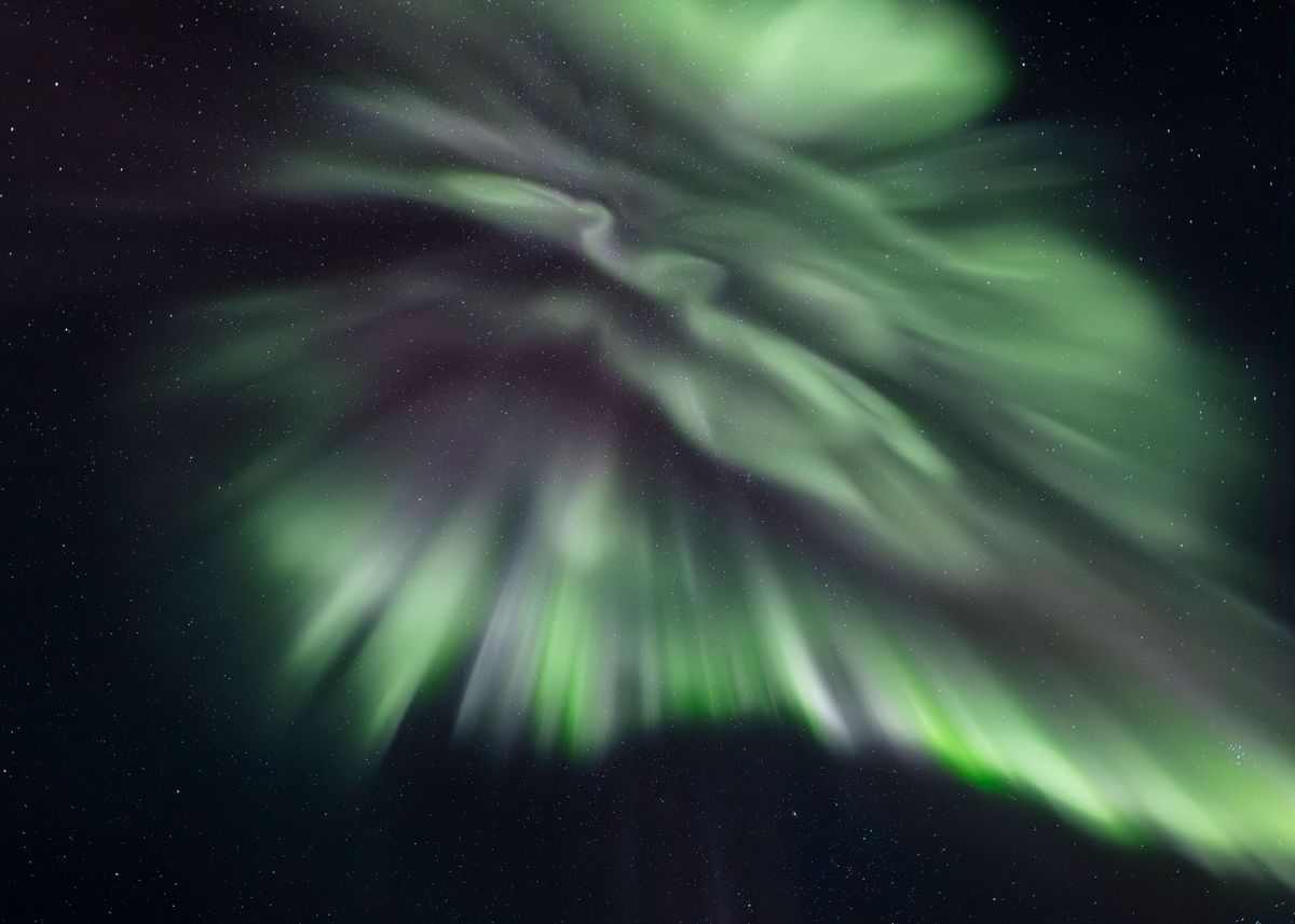 'Colorful Auroral Corona' Poster, picture, metal print, paint by Timo ...