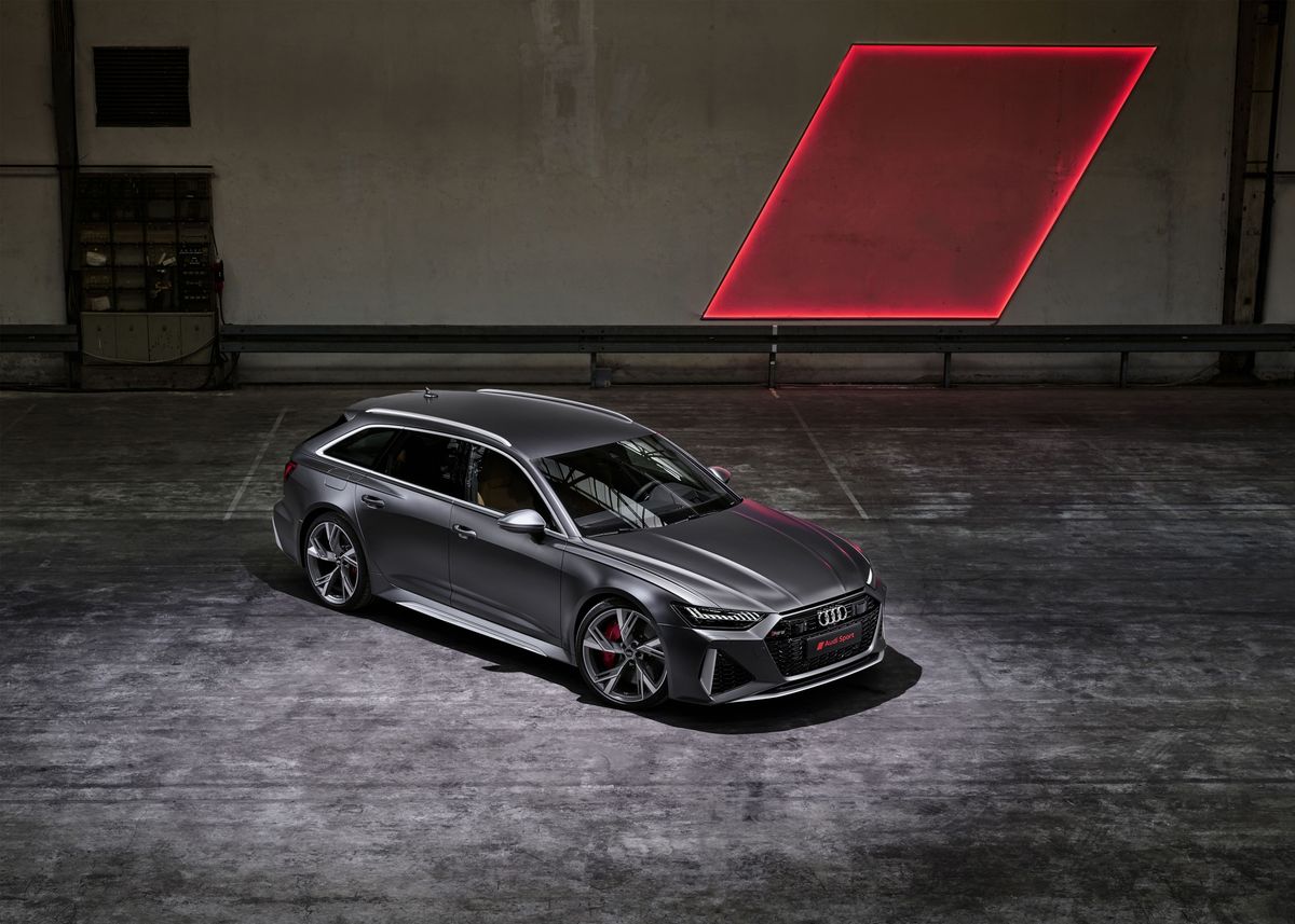 'Audi RS6 Avant' Poster, picture, metal print, paint by Art Project ...