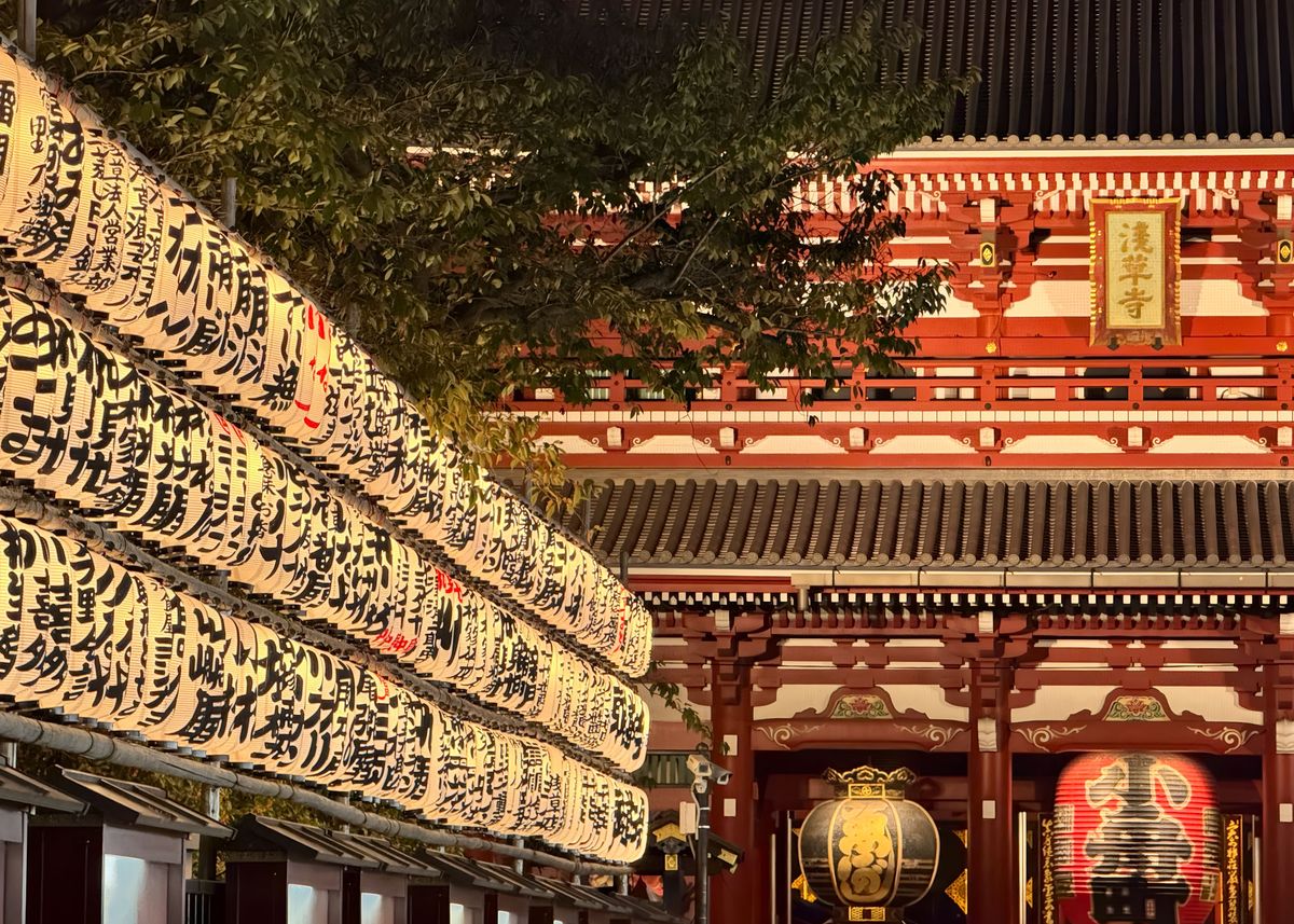 'Sensoji Temple' Poster, picture, metal print, paint by Alfonso Capilla ...