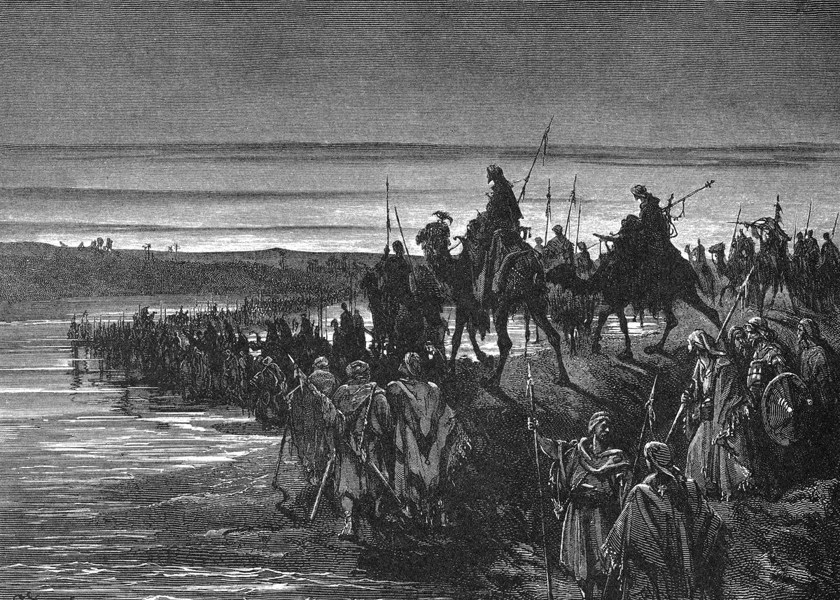 'The Israelites' Poster, picture, metal print, paint by Portokalis ...