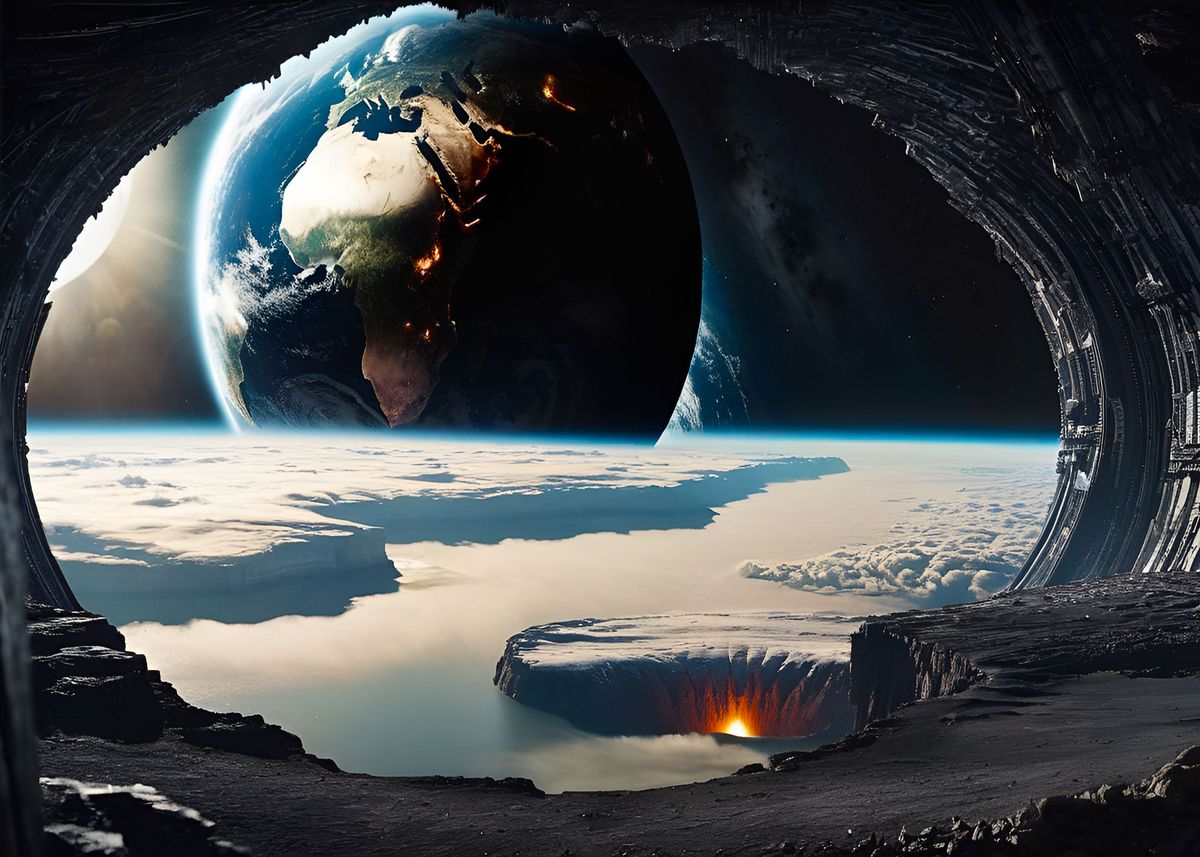 'Off World23' Poster, picture, metal print, paint by Jim Roditis | Displate