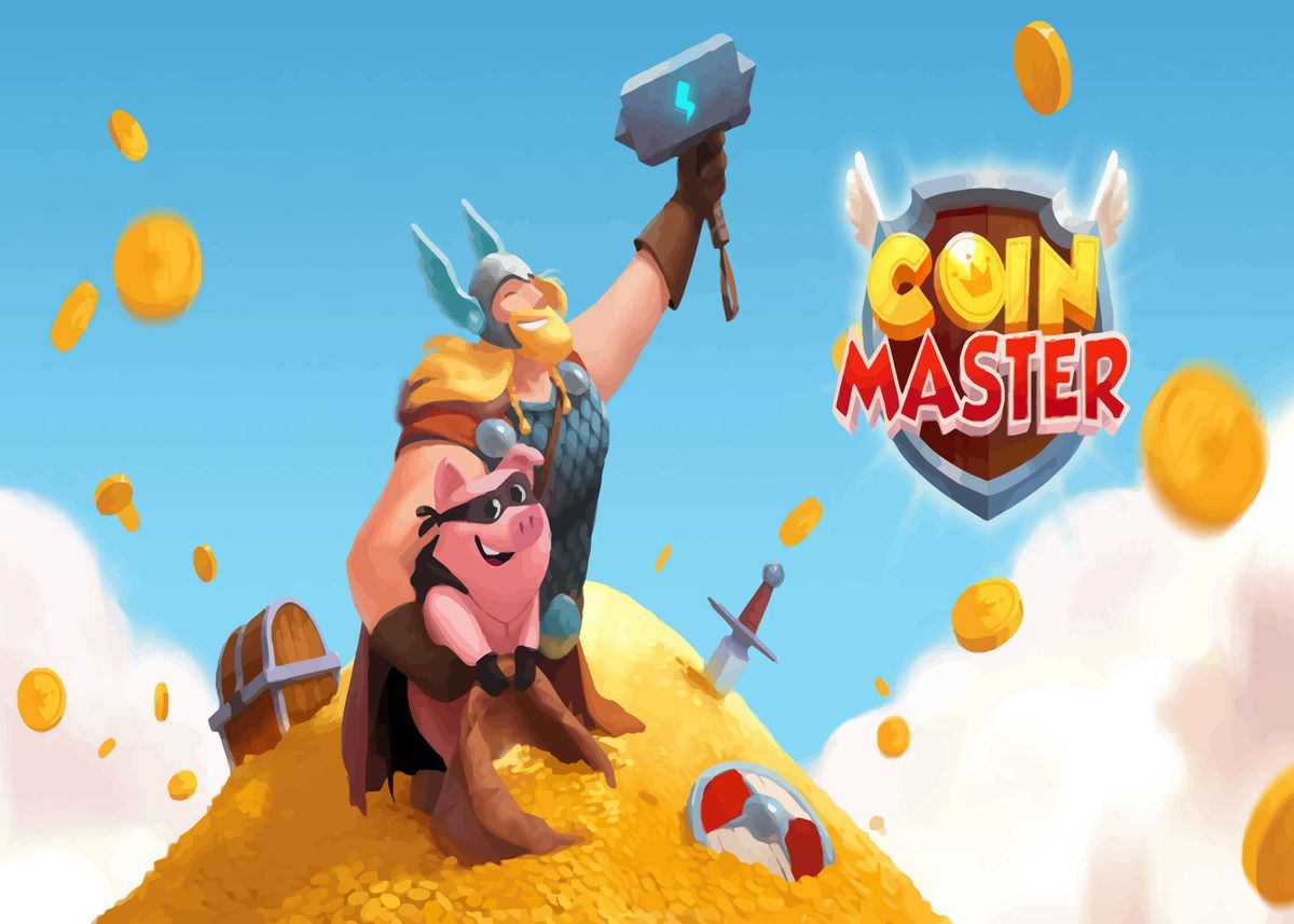 'Coin Mester' Poster, picture, metal print, paint by mystore for | Displate