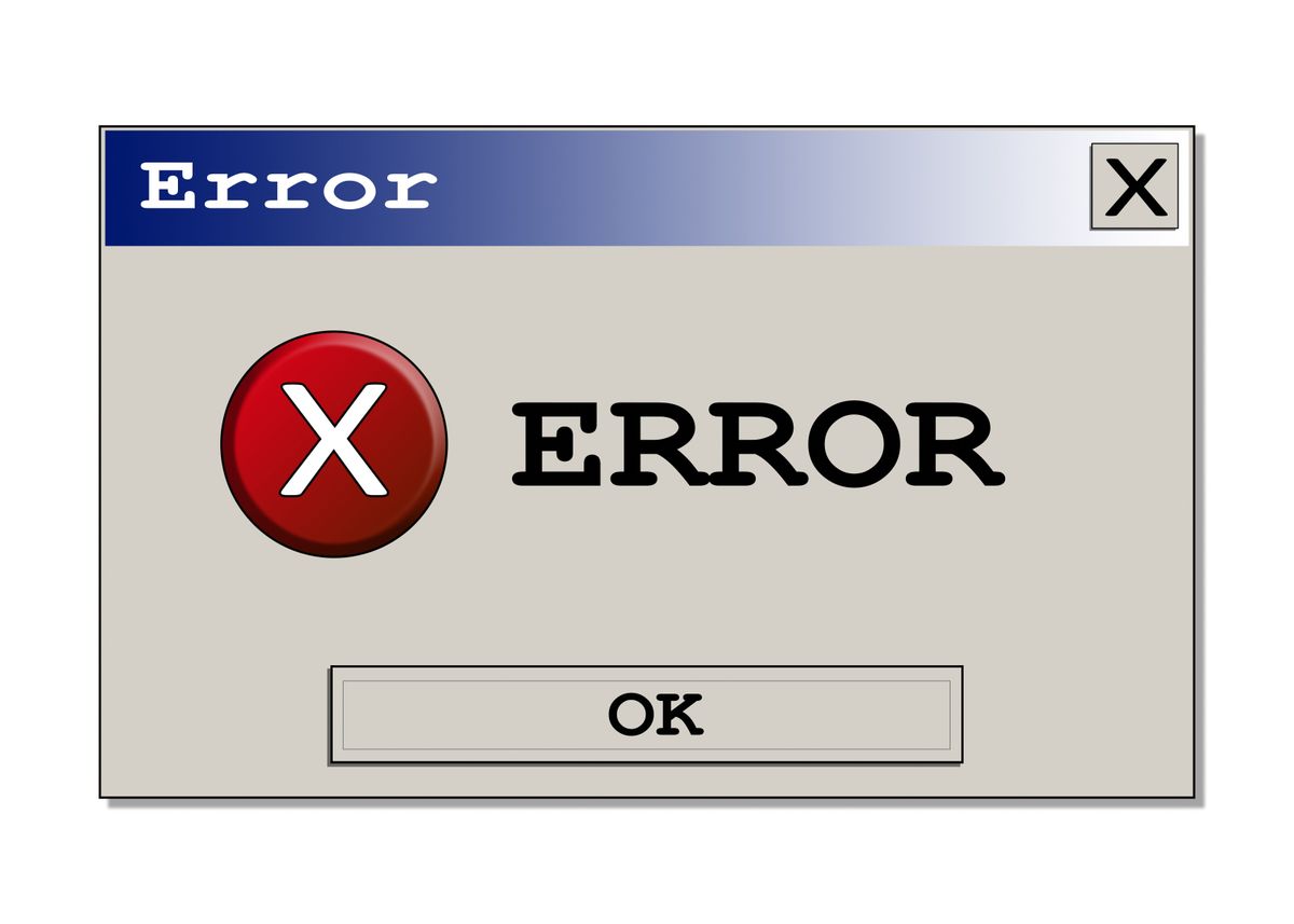 'Error box full unknown' Poster, picture, metal print, paint by ...