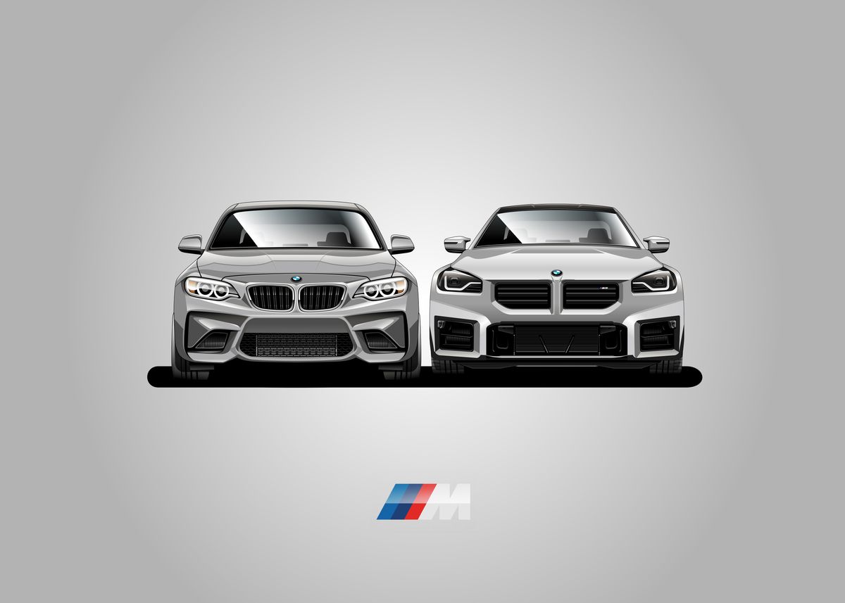 'BMW M2 Evolution' Poster, picture, metal print, paint by Conceptual ...