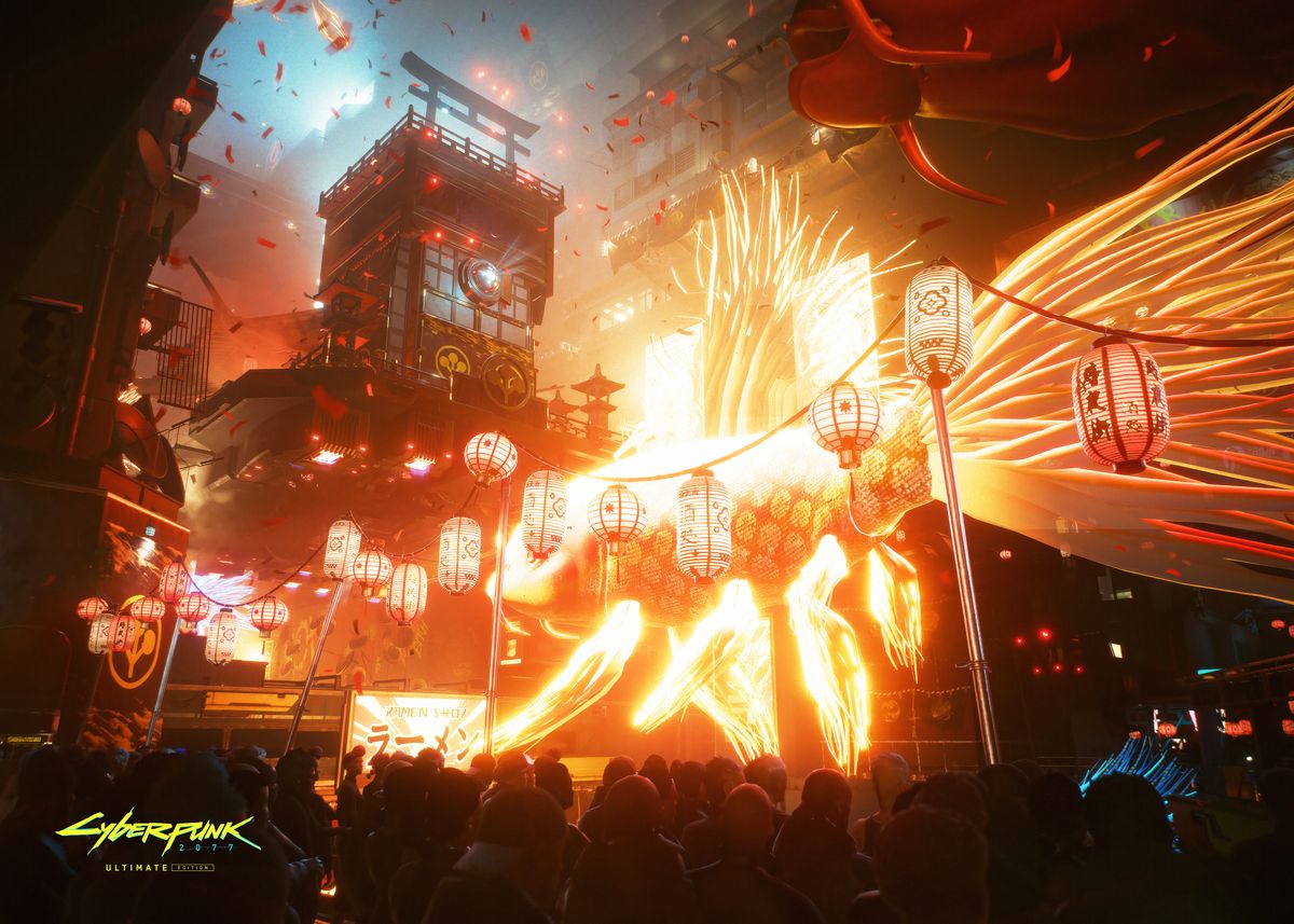 'The Festival' Poster, picture, metal print, paint by Cyberpunk 2077 ...