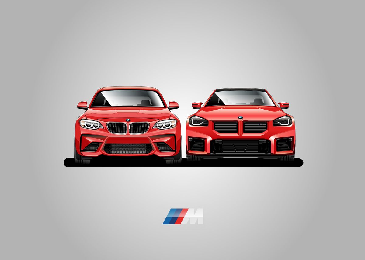 'BMW M2 Evolution' Poster, picture, metal print, paint by Conceptual ...