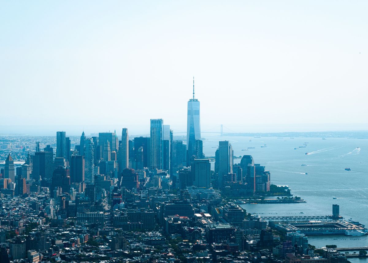 'Lower NYC Elegance' Poster, picture, metal print, paint by Aidan ...