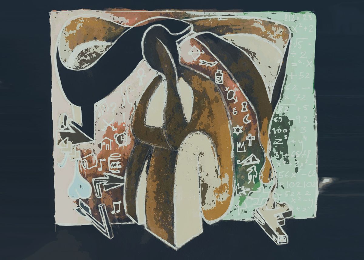 'The Thinker' Poster, picture, metal print, paint by Pär-Lukas E ...