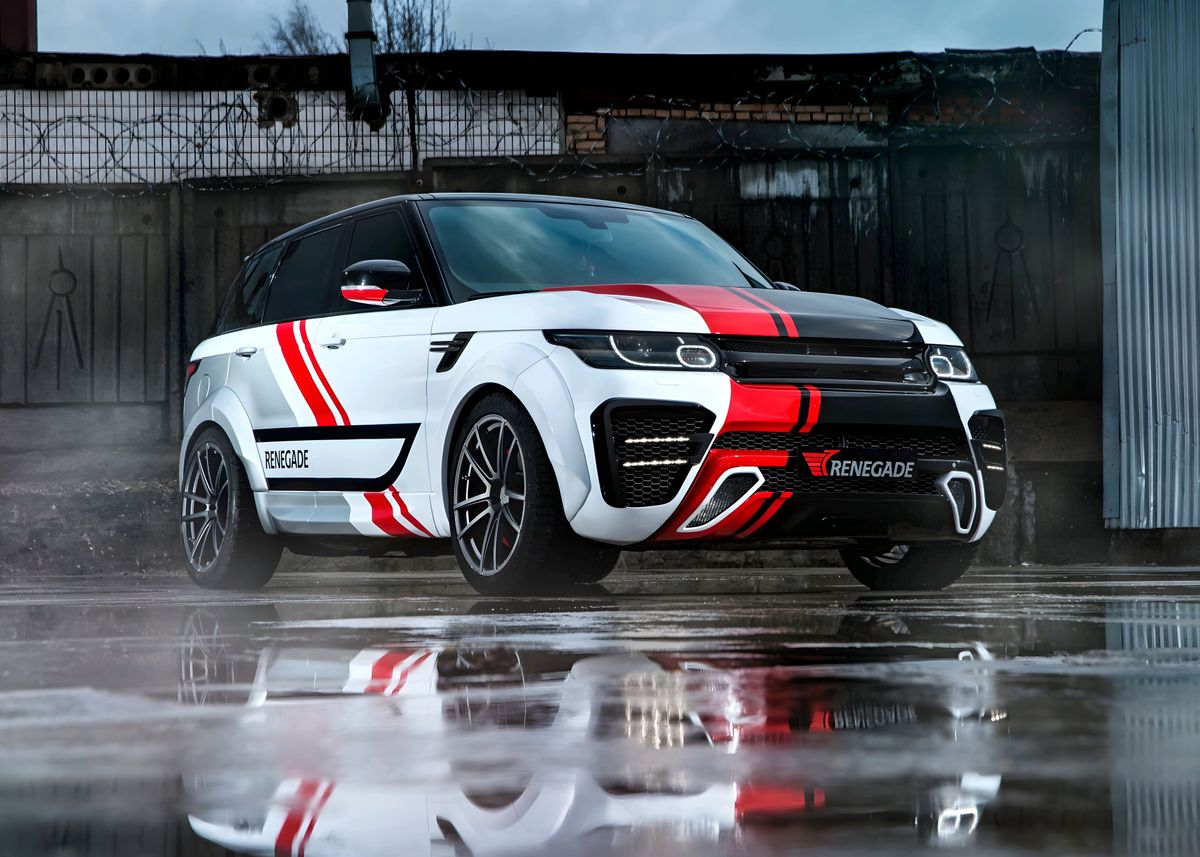 'Range Rover Renegade ' Poster, picture, metal print, paint by Sport ...
