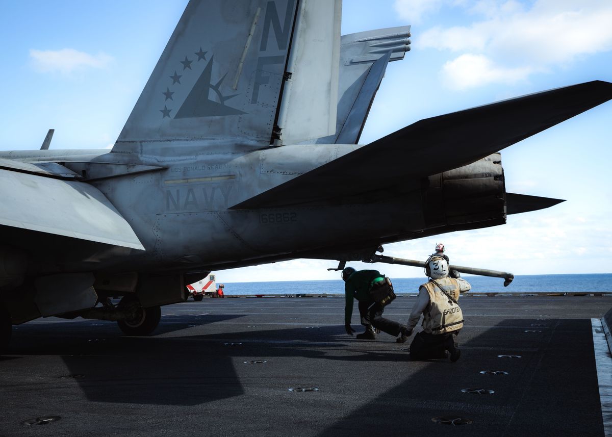 'MILITARY JET' Poster, picture, metal print, paint by M Benjamin ...