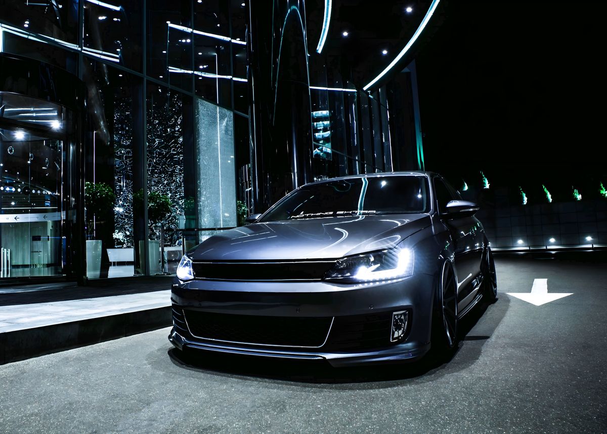 'Volkswagen Jetta ' Poster, picture, metal print, paint by Sport Cars ...