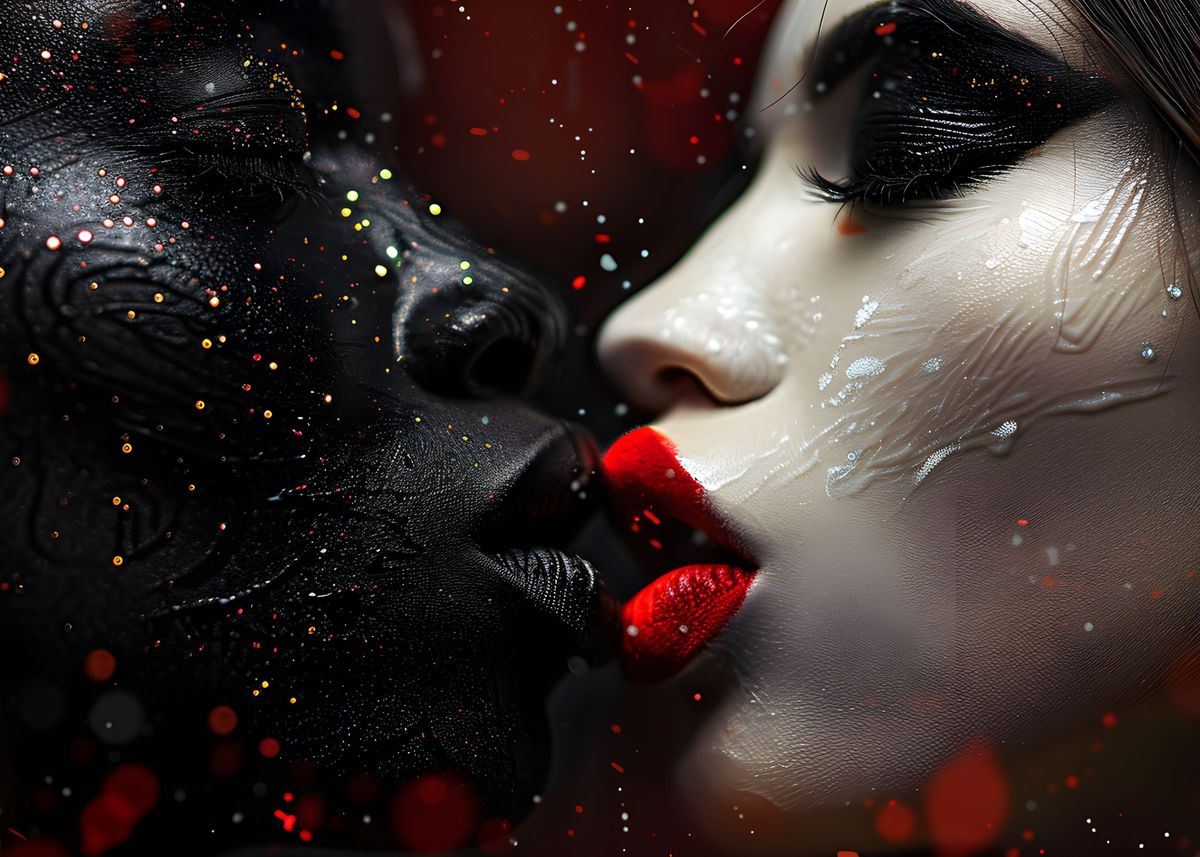'Temptation' Poster, picture, metal print, paint by EvasDreamDesigns ...