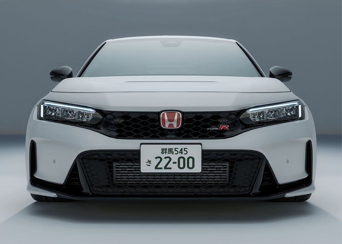 'HONDA CIVIC TYPE R FL5' Poster, picture, metal print, paint by Osh ...