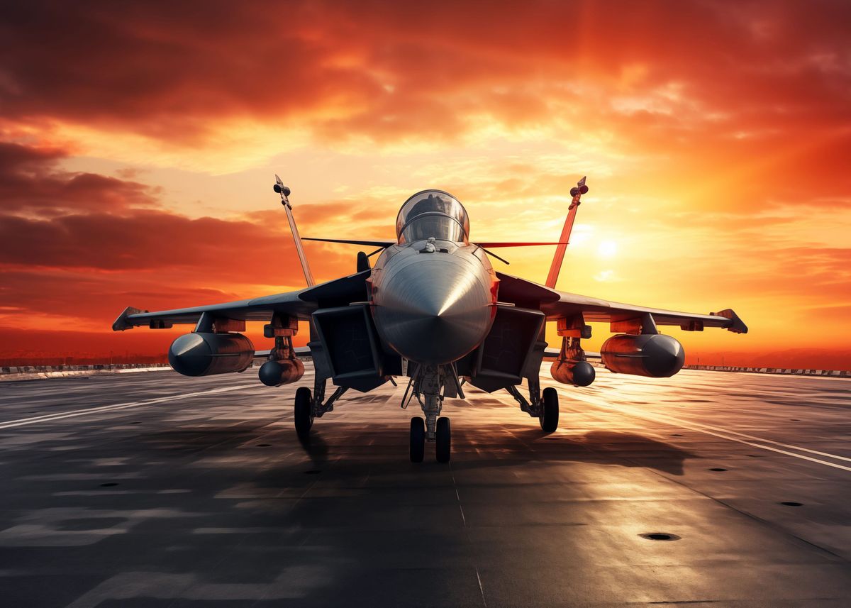 'Jet Fighter Planes' Poster, picture, metal print, paint by ELYussArt ...