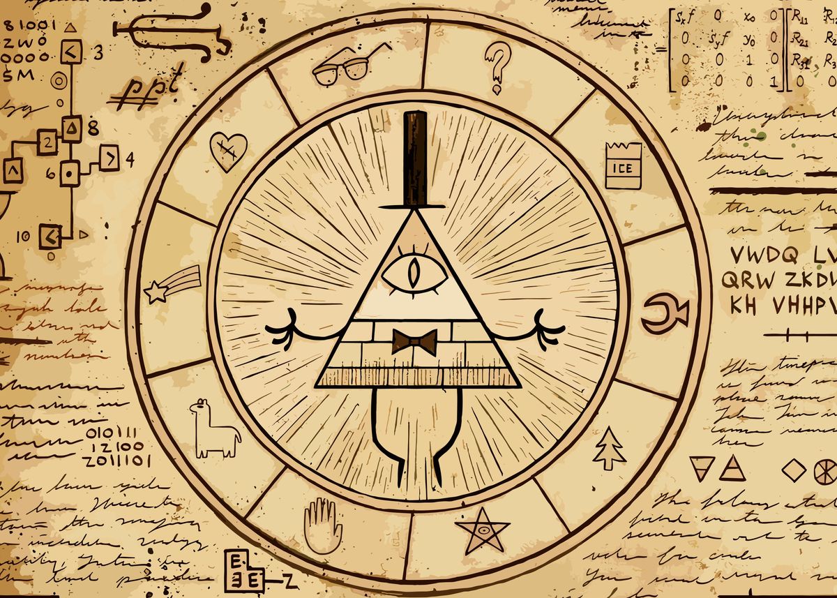 'Gravity Falls Art' Poster, picture, metal print, paint by ...